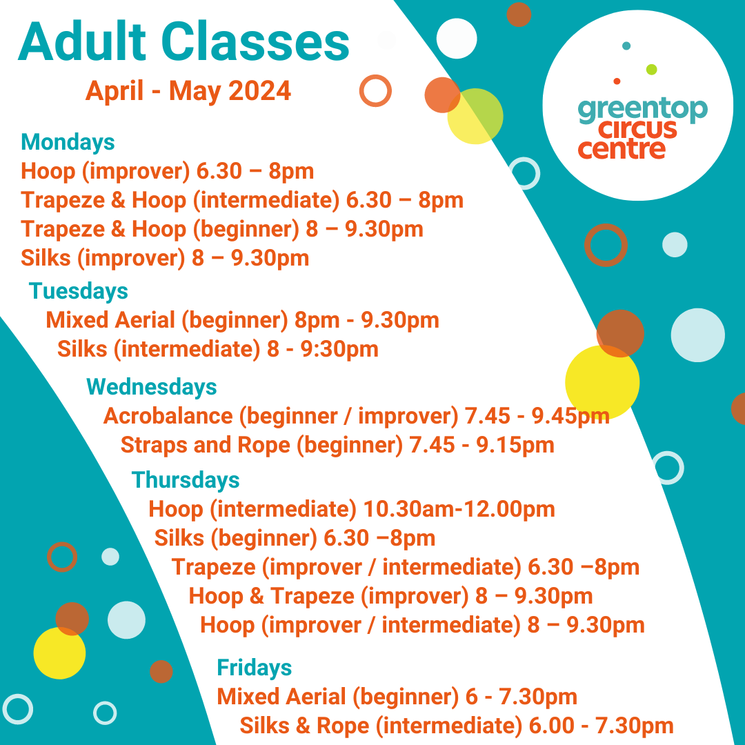 Adult Classes - Greentop